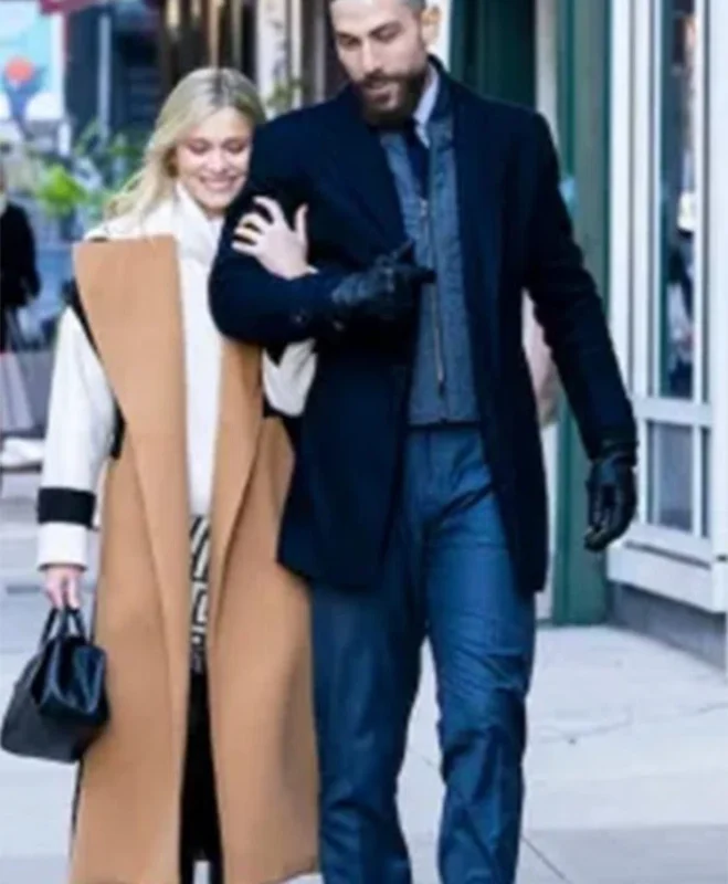 Comfort Clinton FBI S06 Colorblock Trench Coat - Oskar Jacket
