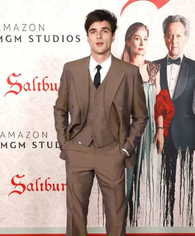 Jacob Elordi Suit - Saltburn Costumes