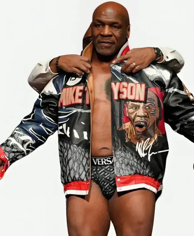 Iron Mike Tyson Leather Jacket - Iron Mike Tyson Jacket