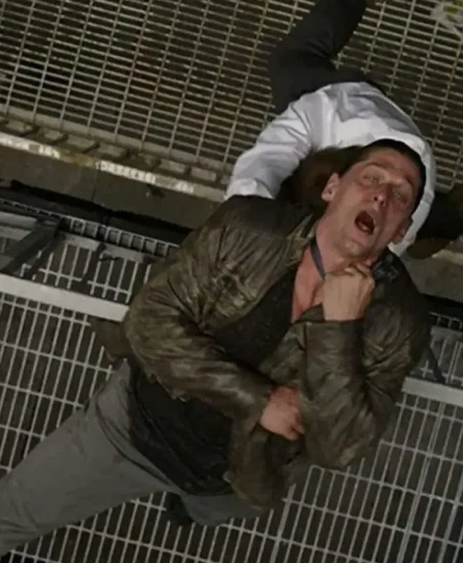 Reacher S01 Alan Ritchson Leather Jacket