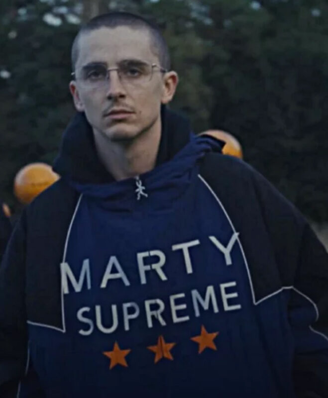 Marty Supreme Timothée Chalamet Hooded Jacket - Oskar Jacket