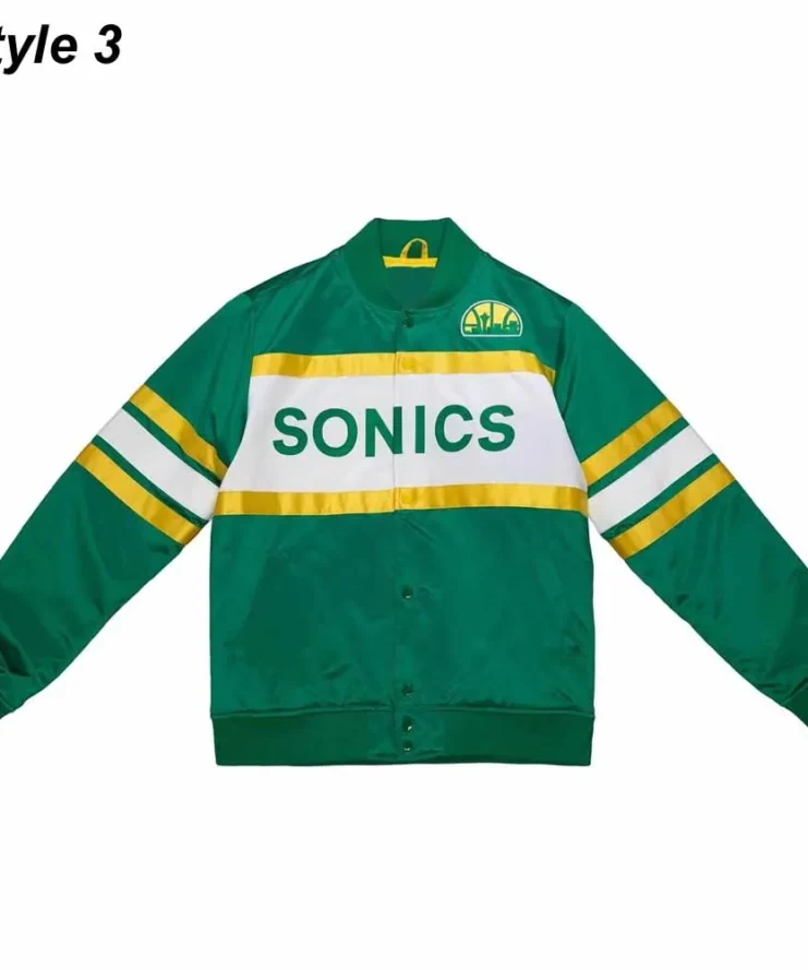 Supersonics 80’s Seattle Jacket - Oskar Jacket
