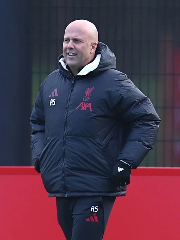 LFC Team Training Session 2025 Arne Slot Puffer Jacket - Oskar Jacket